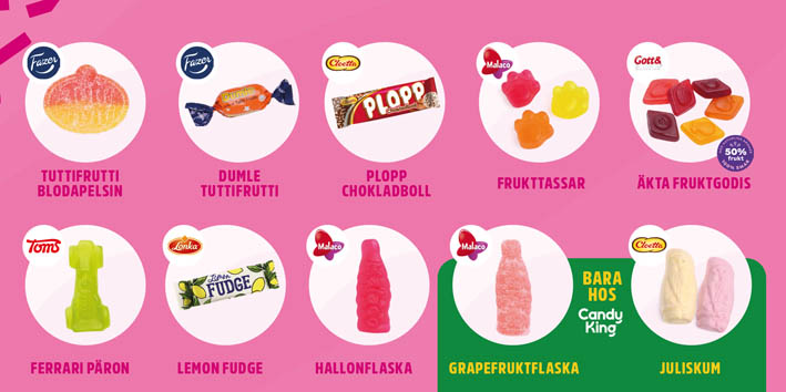 Nu kommer sommarens nyheter från CandyKing
