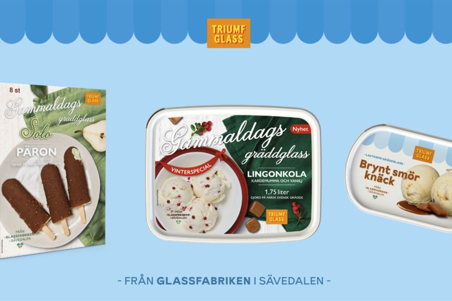 Triumf Glass höstnyheter: Klassiskt, vintrigt och laktosfritt